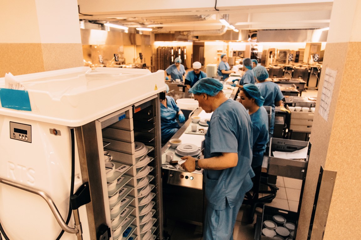Kauno klinikose kardinaliai pakeista pacientų maitinimo sistema