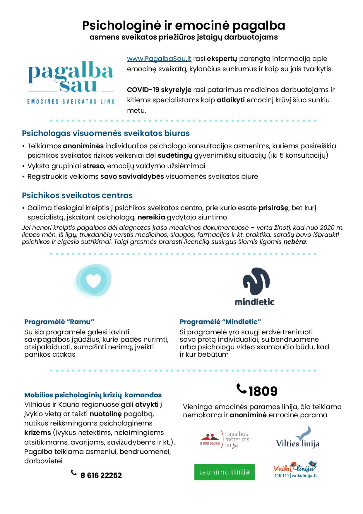 Psichologinė pagalba